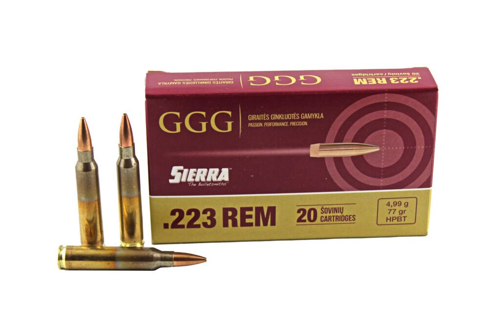GGG .223 Sierra HPBT 77gr – Snajper